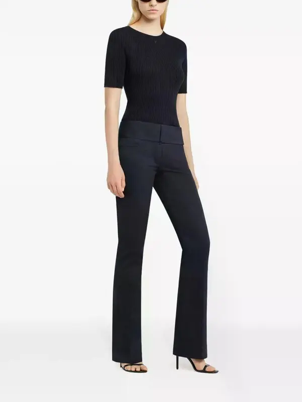 COURREGES Fine-ribbed Jumper With Appliqué Logo
