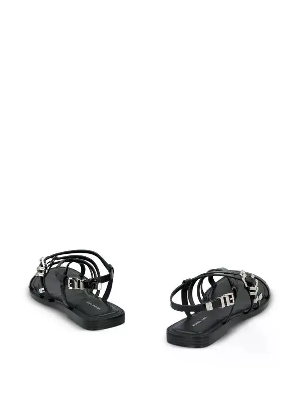 Michael Kors Darrington Flat Leather Sandals
