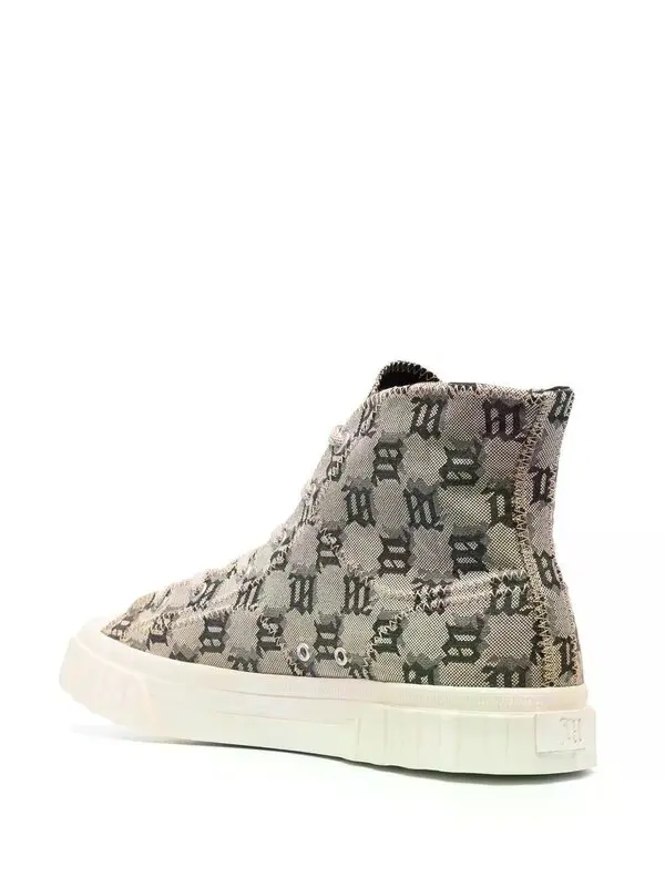 MISBHV Monogram High-top Sneakers - Neutrals