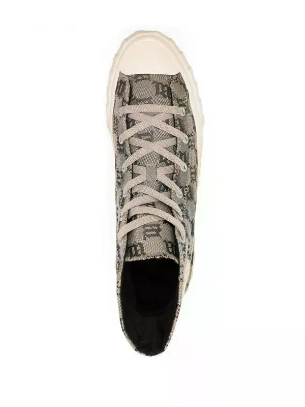 MISBHV Monogram High-top Sneakers - Neutrals