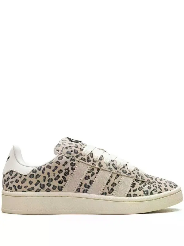 Adidas Campus 00s Leopard Print Sneakers - Neutrals