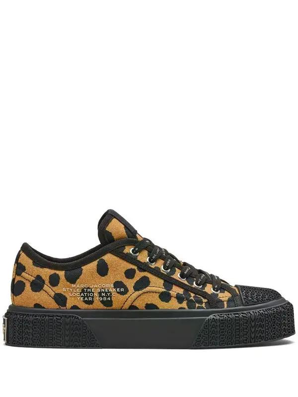 Marc Jacobs The Cheetah Print Lace-up Sneakers