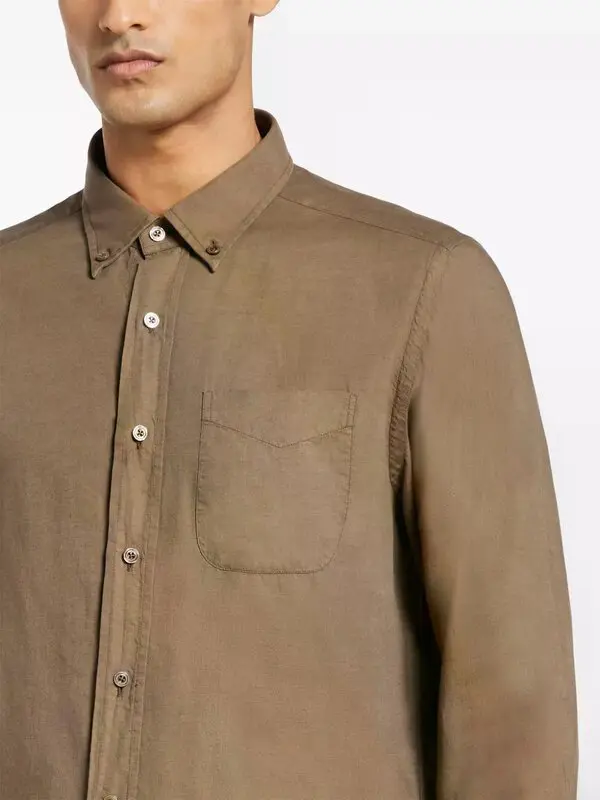 TOM FORD Patch-pocket Button-down Shirt