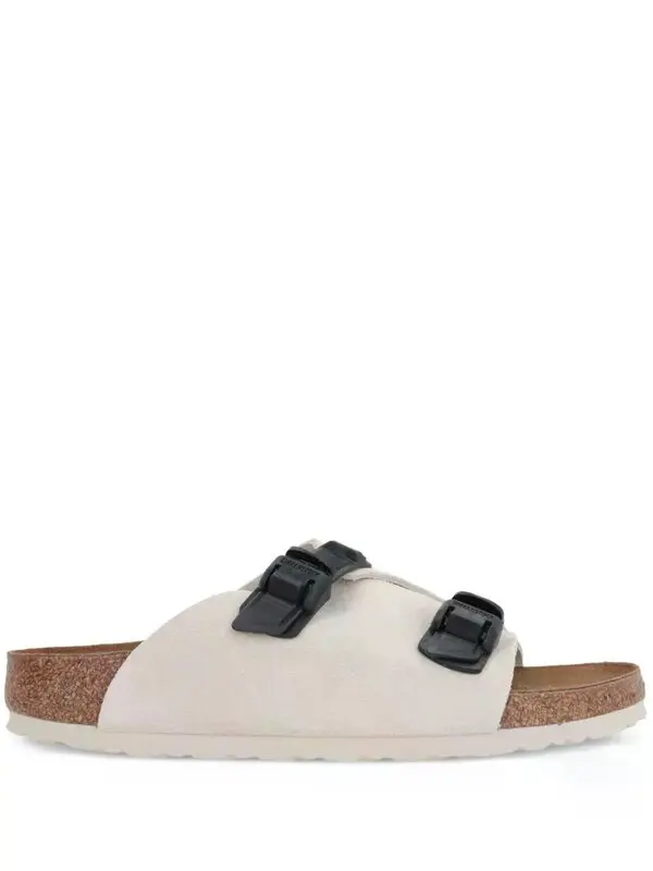 BIRKENSTOCK Zürich Tech Suede Sandals - White