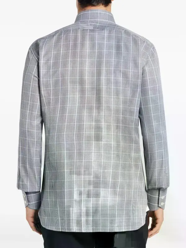 TOM FORD Check-print Cotton Shirt