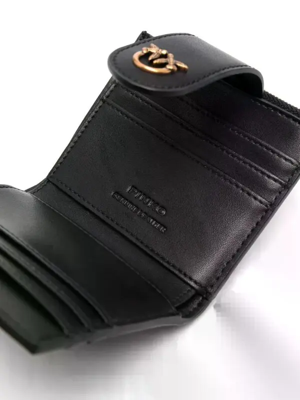 Pinko Small Leather Wallet - Black