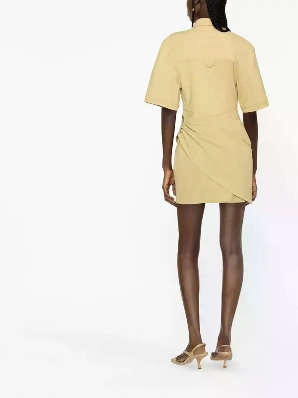 Jacquemus La Robe Camisa Shirt Dress - Neutrals