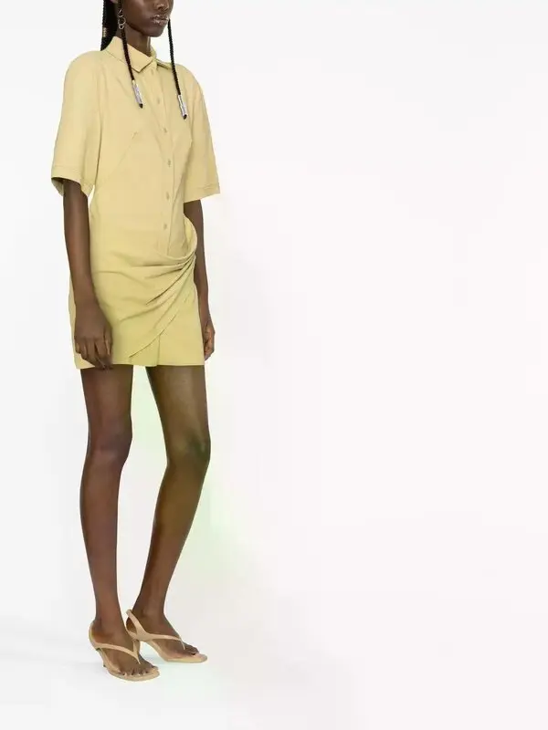 Jacquemus La Robe Camisa Shirt Dress - Neutrals