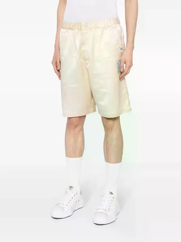 Mihara Yasuhiro Satin Bermuda Shorts
