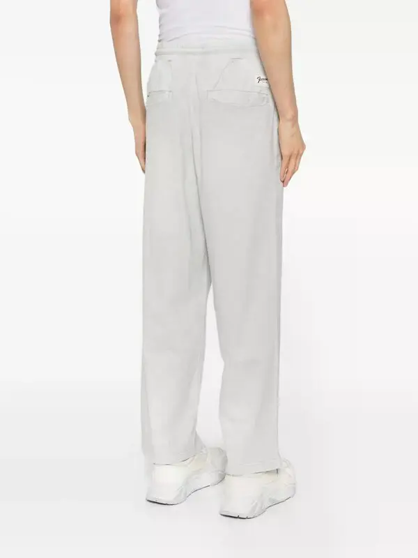 FIVE CM Wide-leg Cotton Track Pants