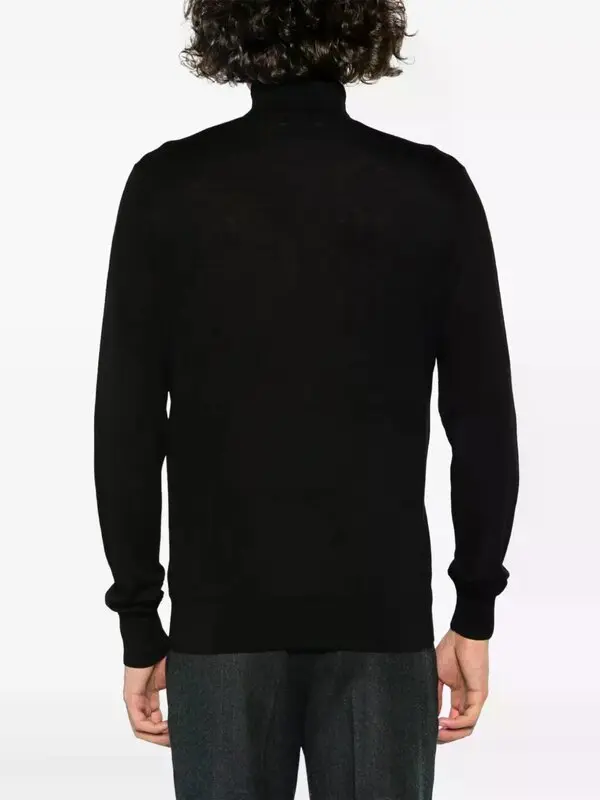 BALLANTYNE Roll-neck Fine-knit Jumper