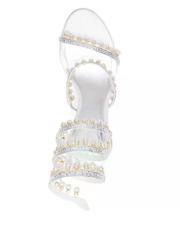 Rene Caovilla 105mm Chandelier Sandals