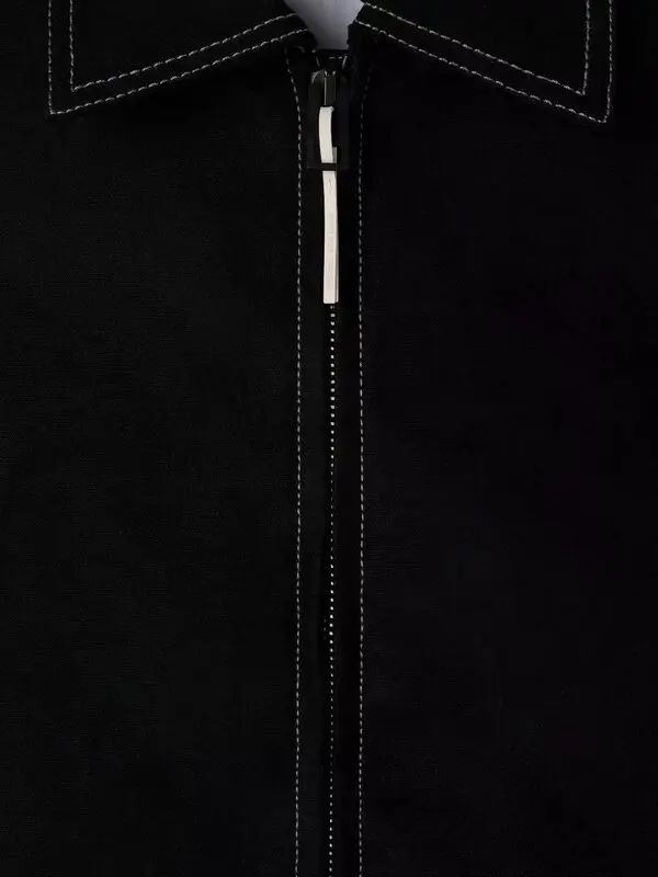 Sunnei Contrast Stitch Shirt Jacket