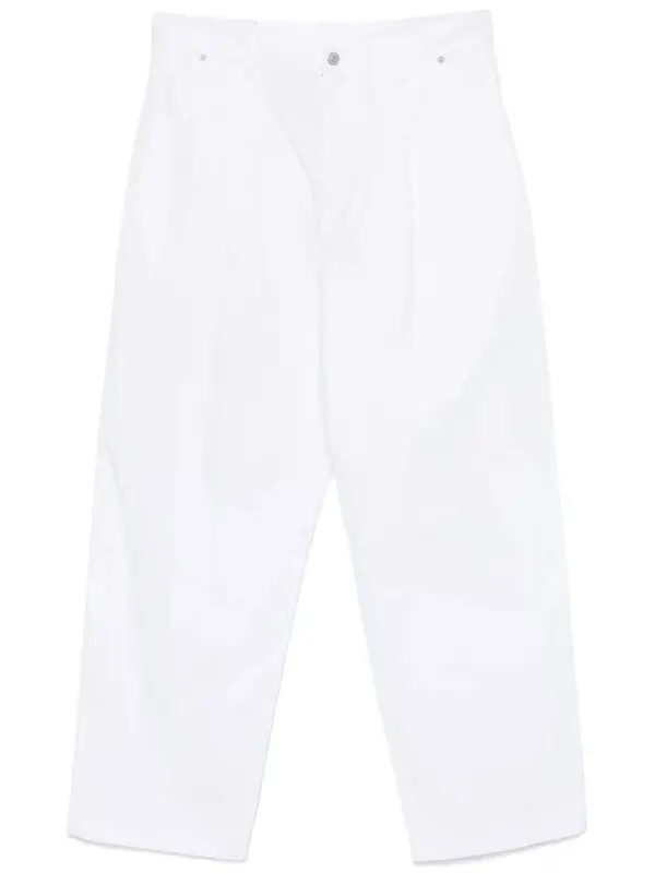 Moschino Pleated Wide-leg Trousers