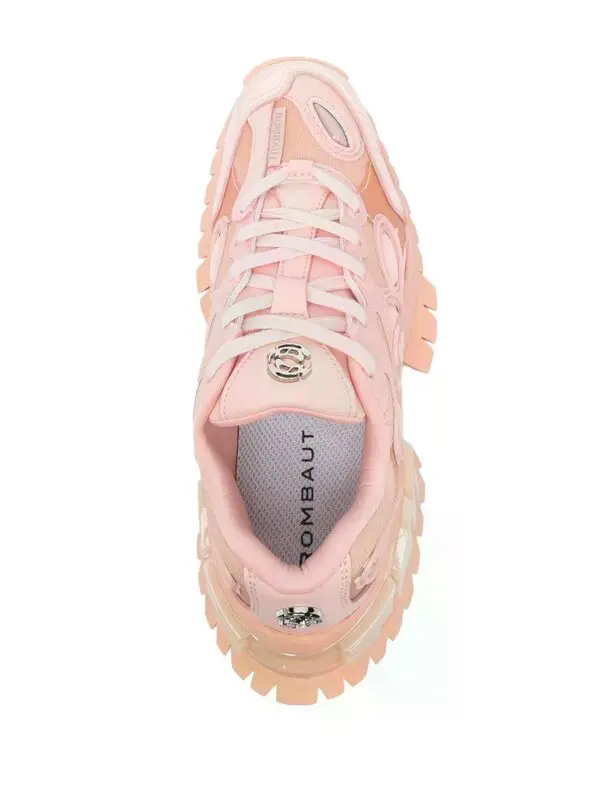 ROMBAUT Panelled Chunky Sole Sneakers - Pink