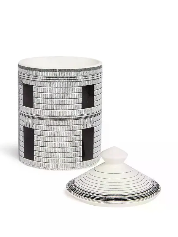 FORNASETTI Se Poi Scented Candle - Grey