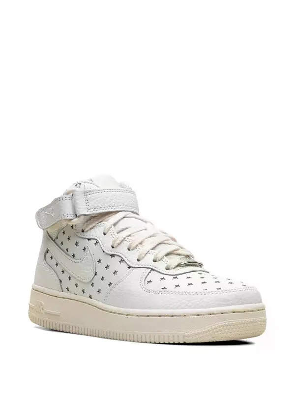 Nike Force 1 Mid Cut Out Stars Sneakers