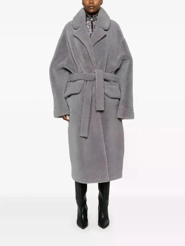 MANOKHI Myah Coat - Grey