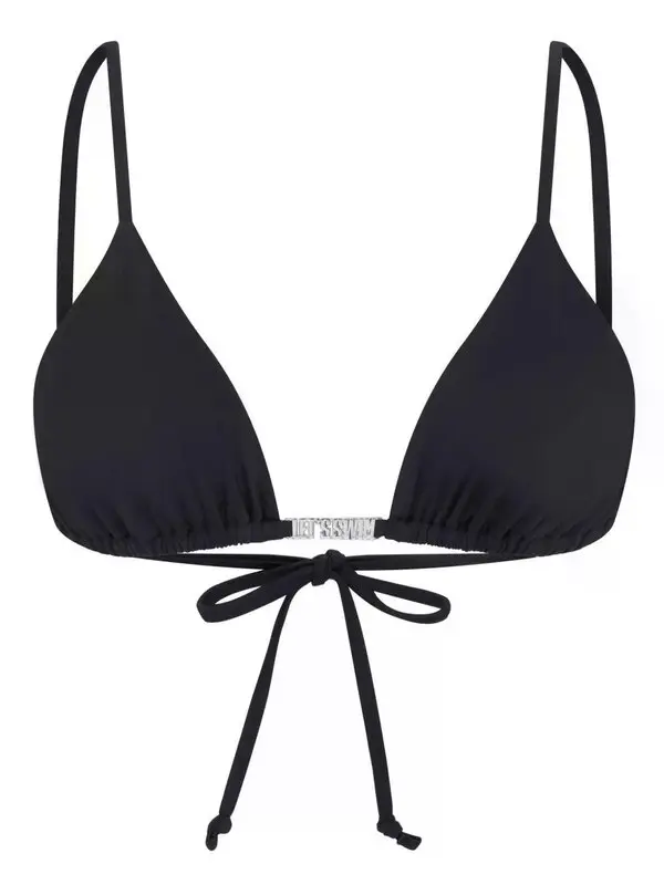LET'S SWIM Triangle Bikini Top