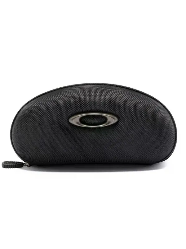 Oakley Matte-finish Shield-frame Glasses - Black