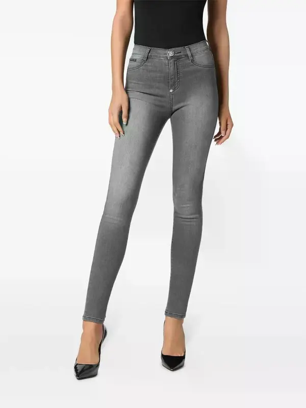 Philipp Plein High-waisted Skinny Jeans
