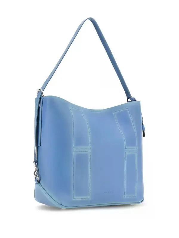 Hogan Medium Leather Shoulder Bag - Blue