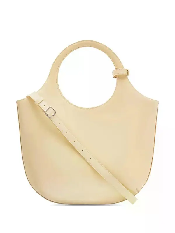 COURREGES Holy Leather Tote Bag - Neutrals