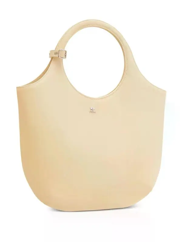 COURREGES Holy Leather Tote Bag - Neutrals