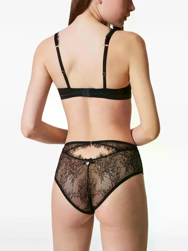 TWINSET Lace-panelled Bralette