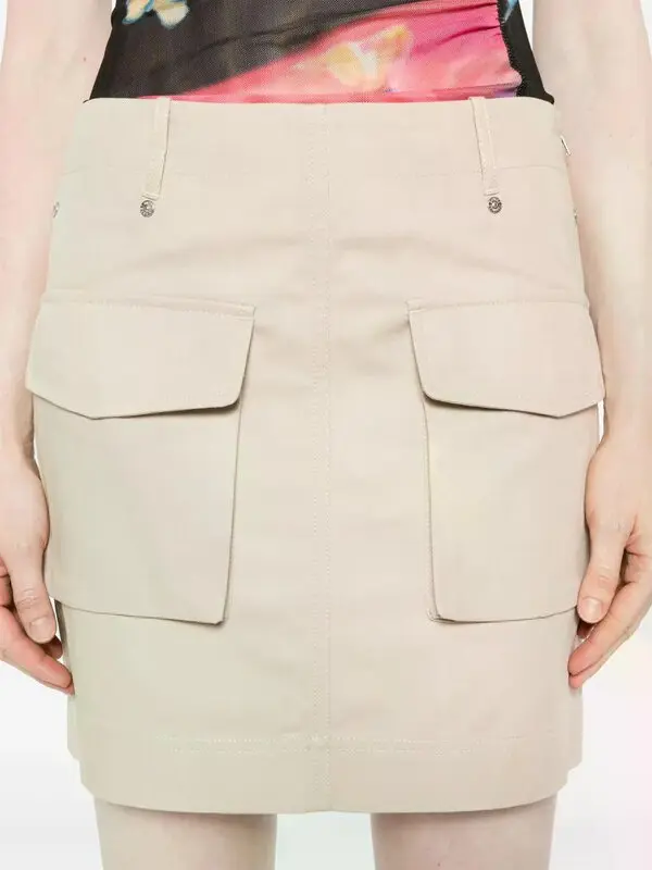 Moschino Cargo Pockets Mini Skirt