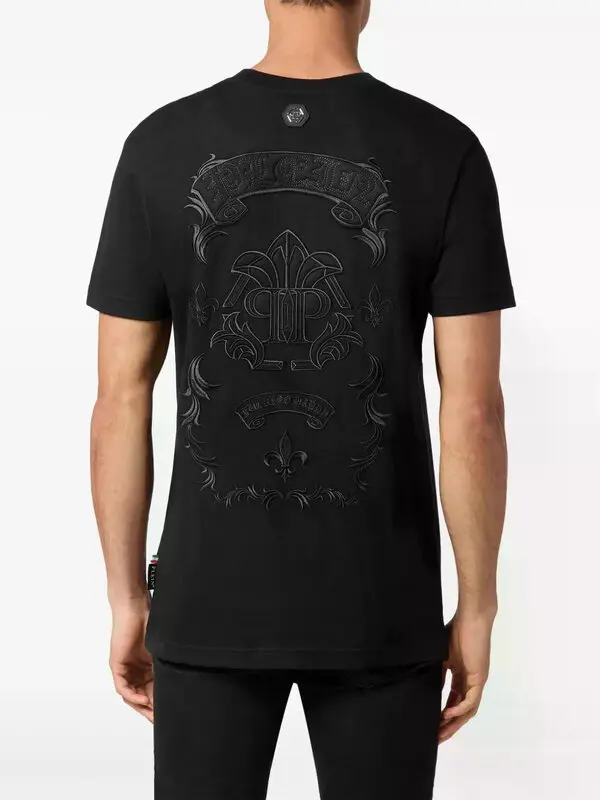 Philipp Plein Ss Gothic Plein T-shirt - Black