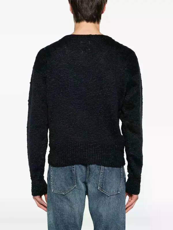 Visvim Intarsia-knit Silk-blend Jumper
