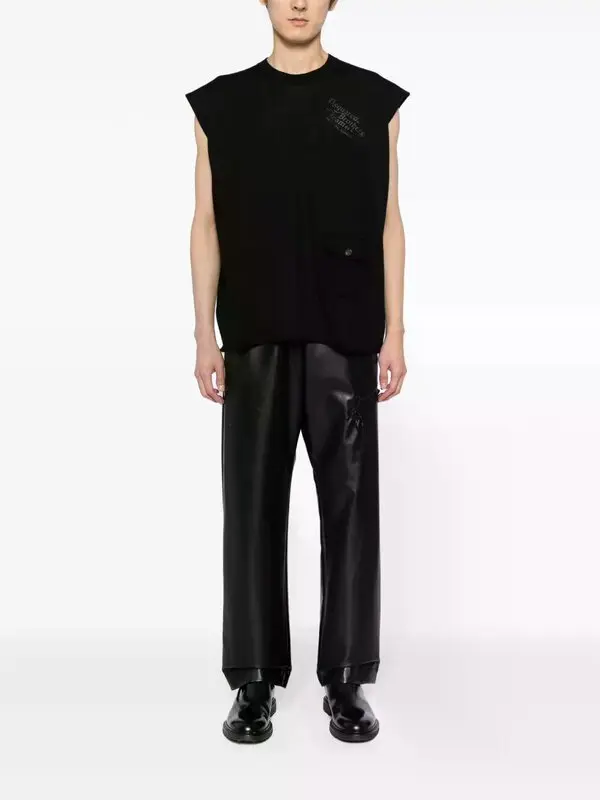 Dsquared2 Fine-knit Logo Vest