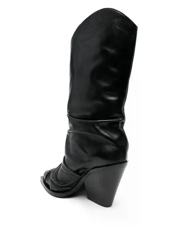 LE SILLA 105mm Ruched Detail Above-knee Boots