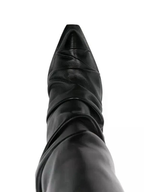 LE SILLA 105mm Ruched Detail Above-knee Boots