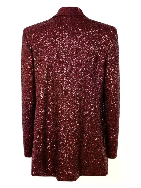 DRHOPE Sequined Blazer - Red