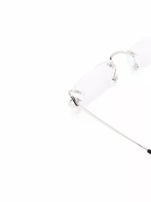 Cartier Rimless Square-frame Glasses
