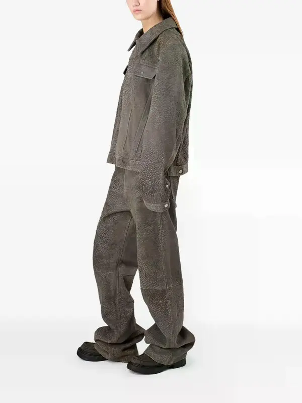 Camper Textured Leather Jacket