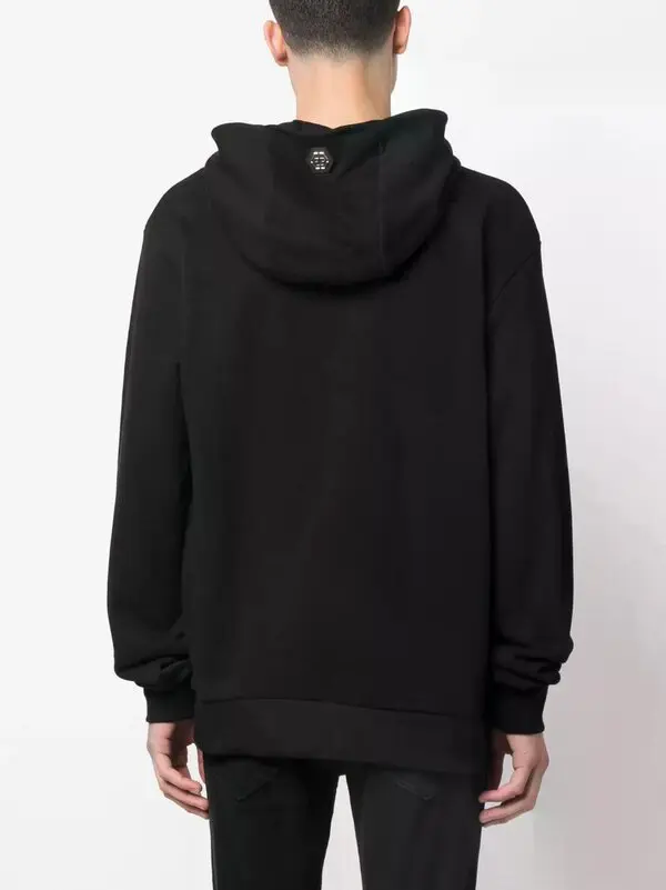 Philipp Plein Teddy Bear Paisley-print Hoodie
