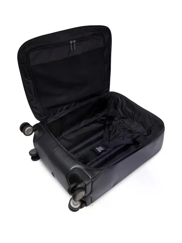LANCEL Grained Leather Cabin Suitcase With Telescopic Handle