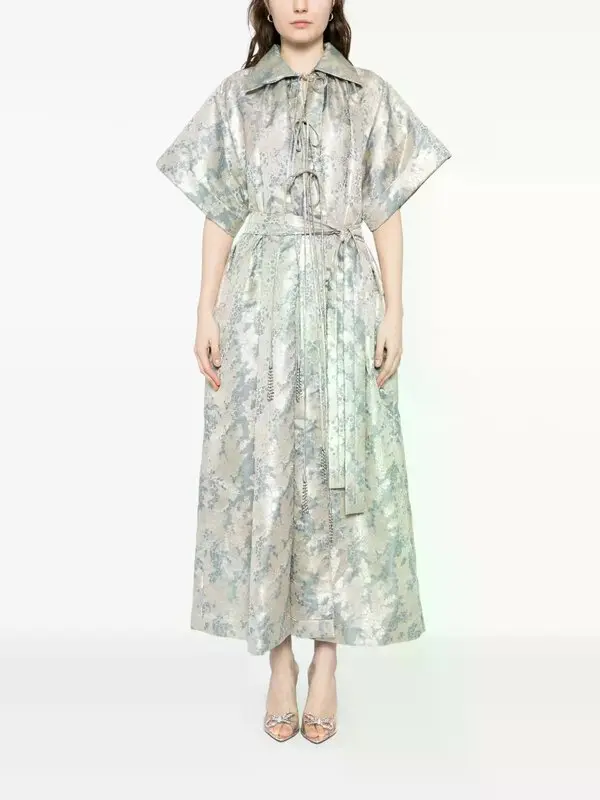 SHATHA ESSA Tasseled Maxi Dress