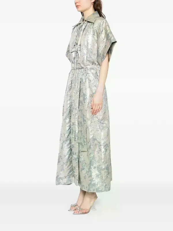 SHATHA ESSA Tasseled Maxi Dress