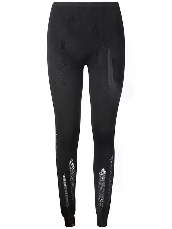 MAISON MARGIELA Ripped Detailing Leggings