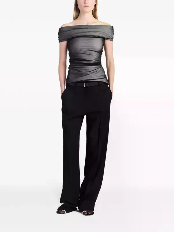 Proenza Schouler Off-shoulder Gathered Top