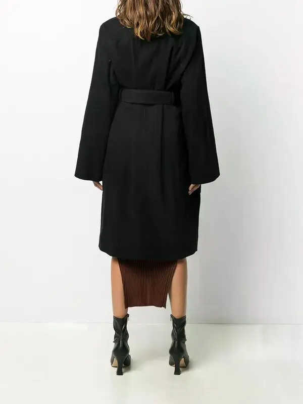 Rick Owens Belted Military-inspired Coat