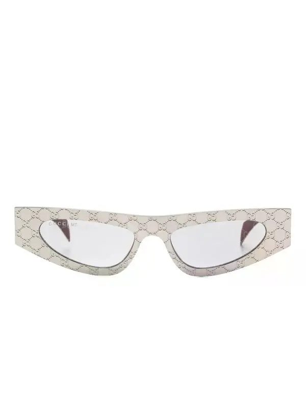 Gucci Cat Eye-frame Sunglasses - Silver