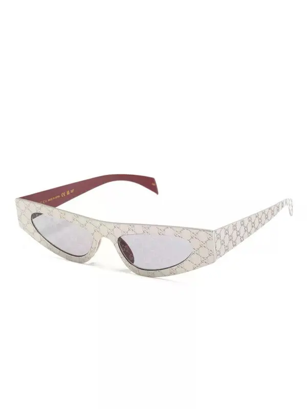 Gucci Cat Eye-frame Sunglasses - Silver