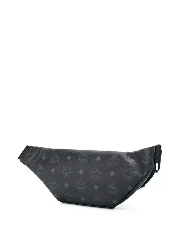Mcm Monogram Coated Canvas Belt Bag