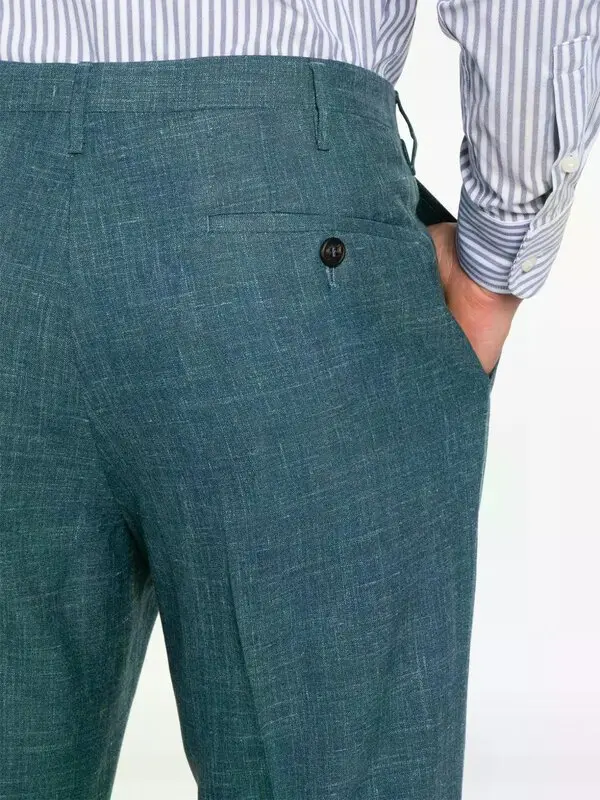 ROTA Wool Blend Slub Texture Trousers