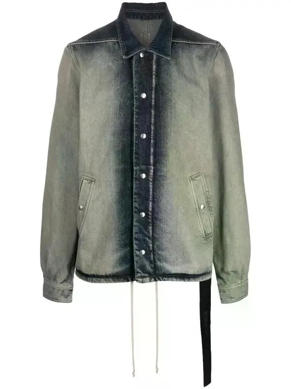 Rick Owens Long-sleeve Denim Jacket